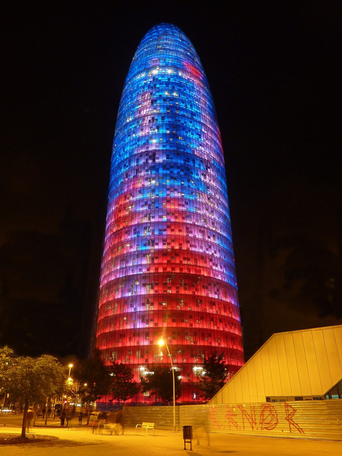 La Torre Agbar de Barcelone